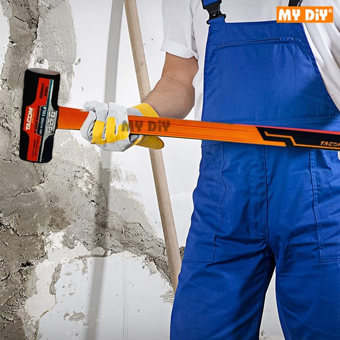 MYDIYHOMEDEPOT - HEAVY DUTY TACOMA SLEDGE HAMMER WITH TPR ANTI SLIP ...