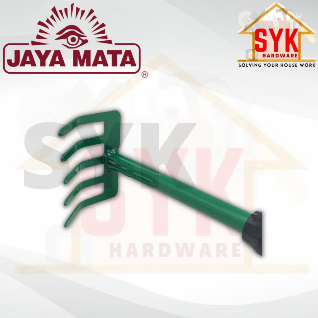 SYK Jaya Mata JM167 13 Inch 5 Teeth Garden Fork Gardening Tools Garden Weeding Tool Alat Kebun ...
