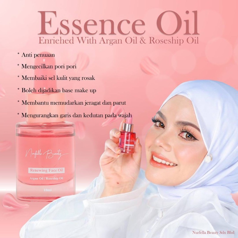 NB FACE OIL ( 100% ORIGINAL HQ) | Shopee Malaysia