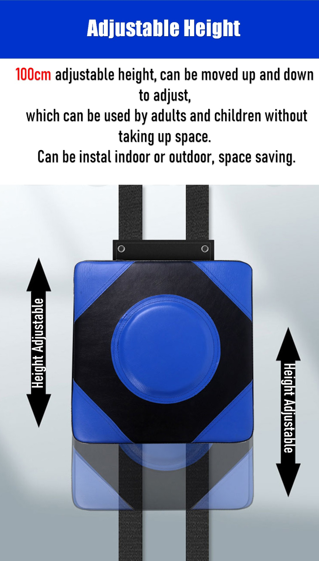 Big Size 40x40x10cm Taekwondo Kicking Wall Focus Target Pad Boxing Wall ...