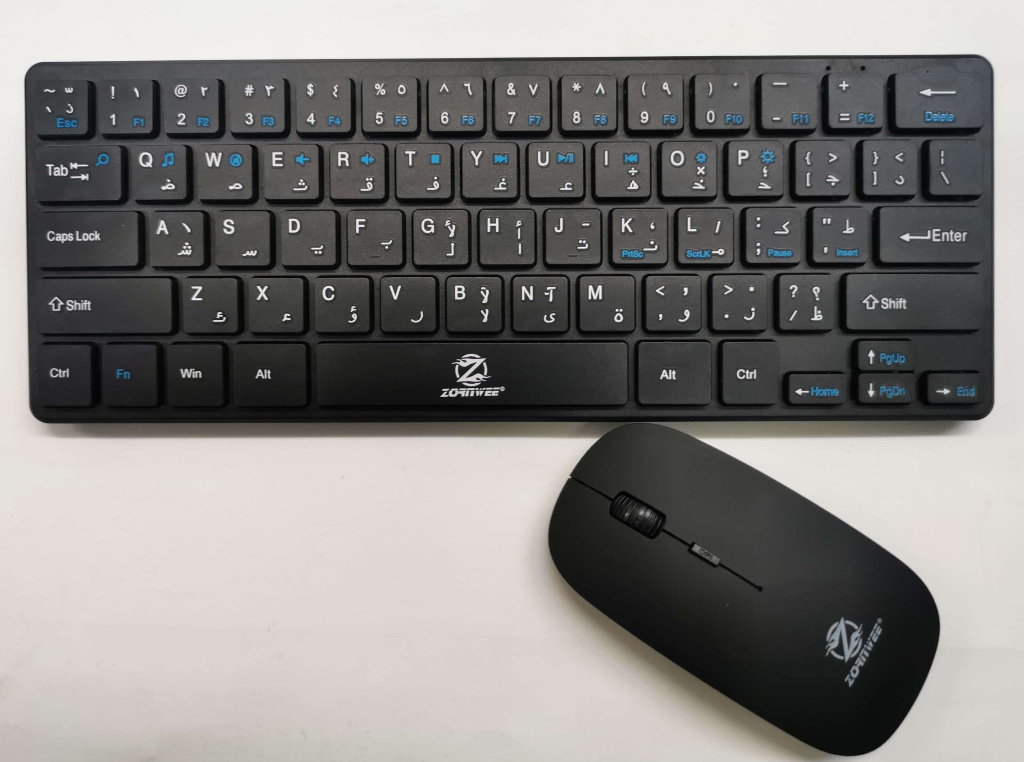 PROBEX WL02 (STANDARD VERSION) / ZORNWEE G1000 WIRELESS COMBO KEYBOARD + MOUSE ( ARABIC VERSION ...