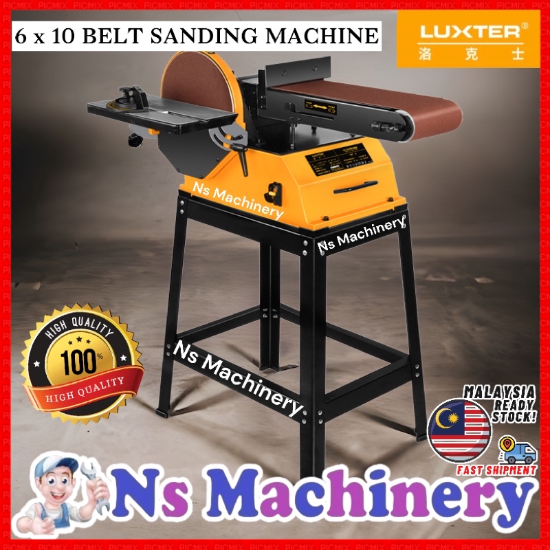 Luxter Professional 6x10 Heavy Duty Belt&Disc Sander 1200w Woodworking ...
