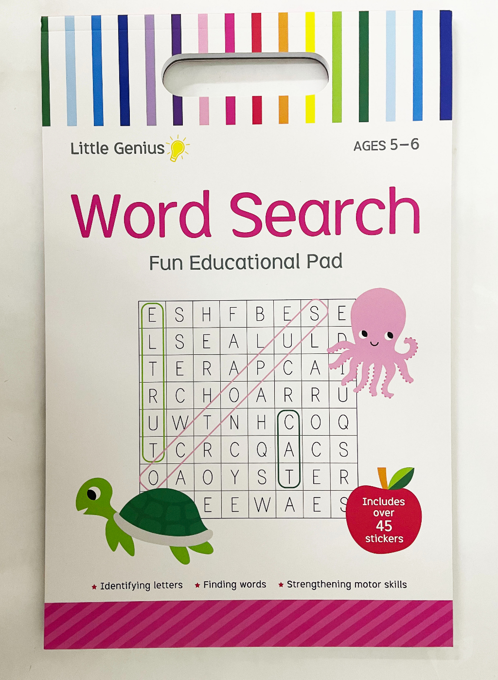 Little Genius Word Search Pad Activity Book Full With 48 Pages & Reward ...