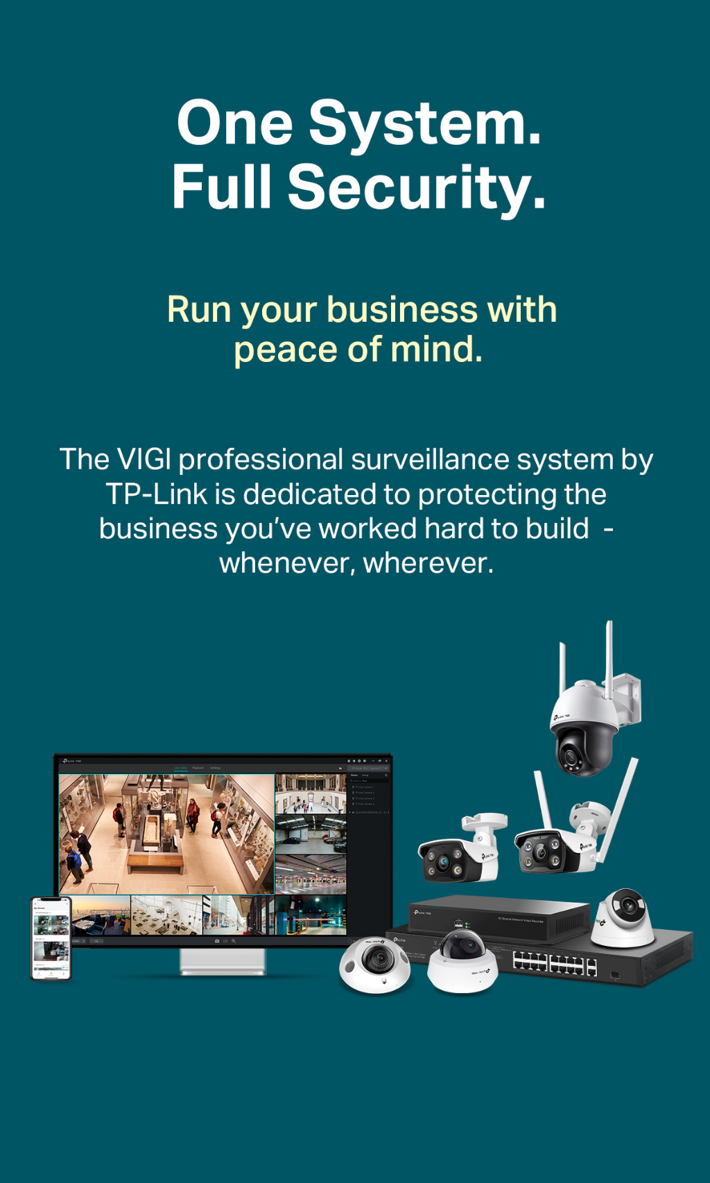 TP-Link 4MP CCTV VIGI C240 Full Color Dome Wired IK10 Vandal-Proof ...