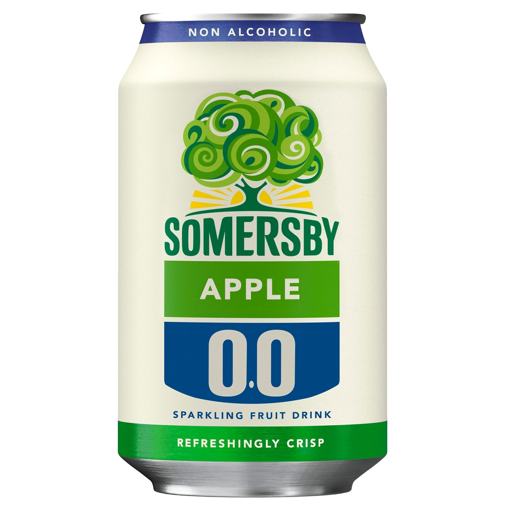 Somersby Apple 0.0 Can (320ml x 4) | Shopee Malaysia