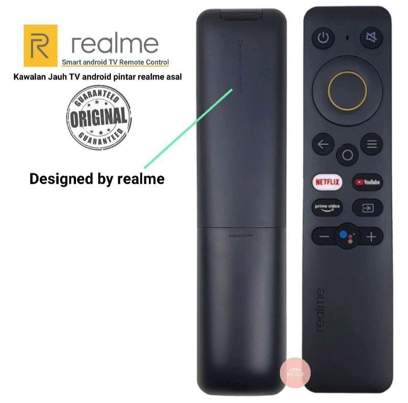 Original realme smart android Led TV Remote Control | Shopee Malaysia