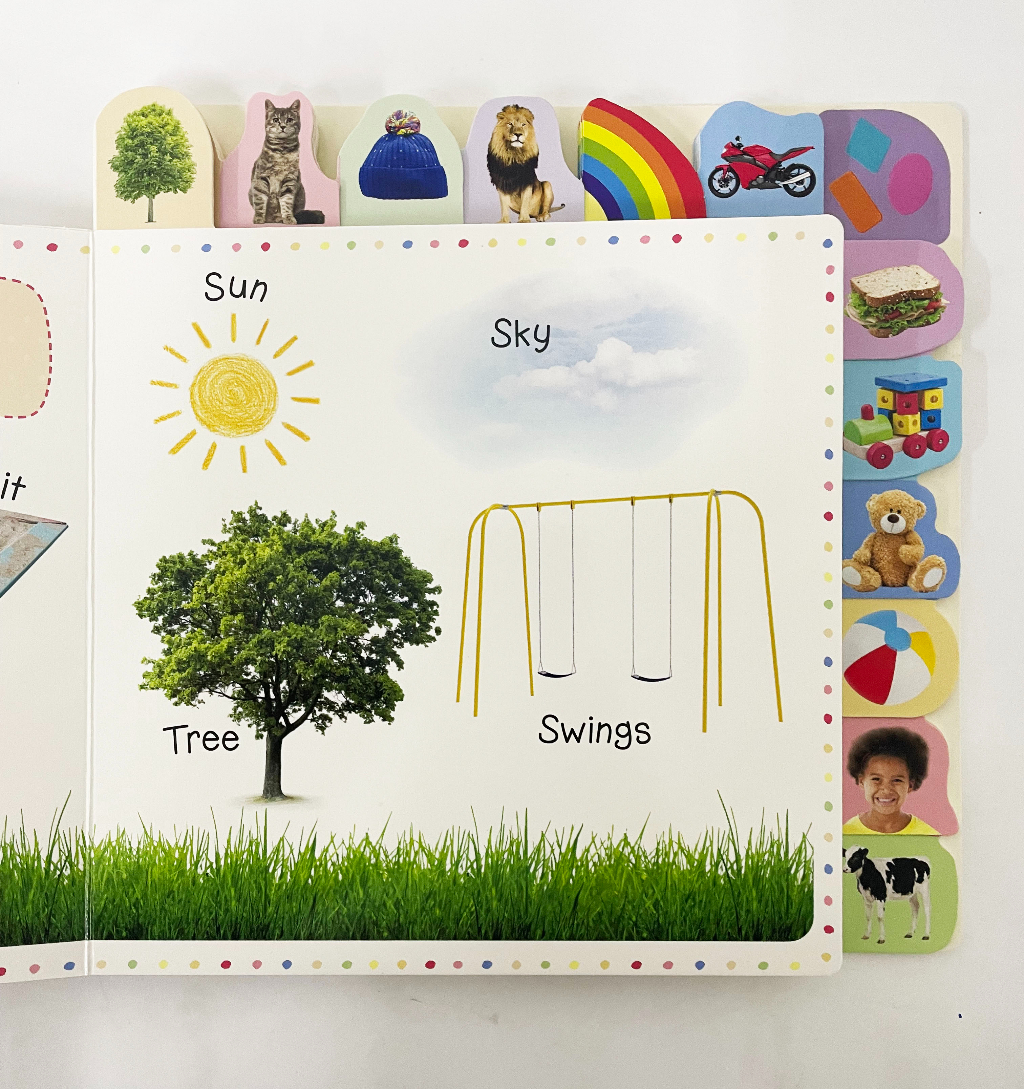 My First 100 Words Board Book For Toddlers & Preschool Kids To Learn ...