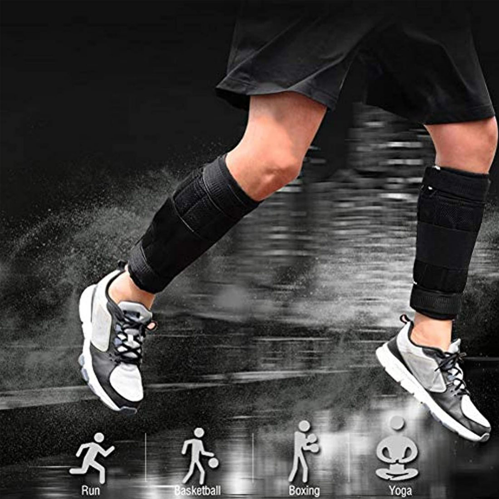 4KG One Pair Weight Straps For Leg, Adjustable Loading Weighted Leg ...