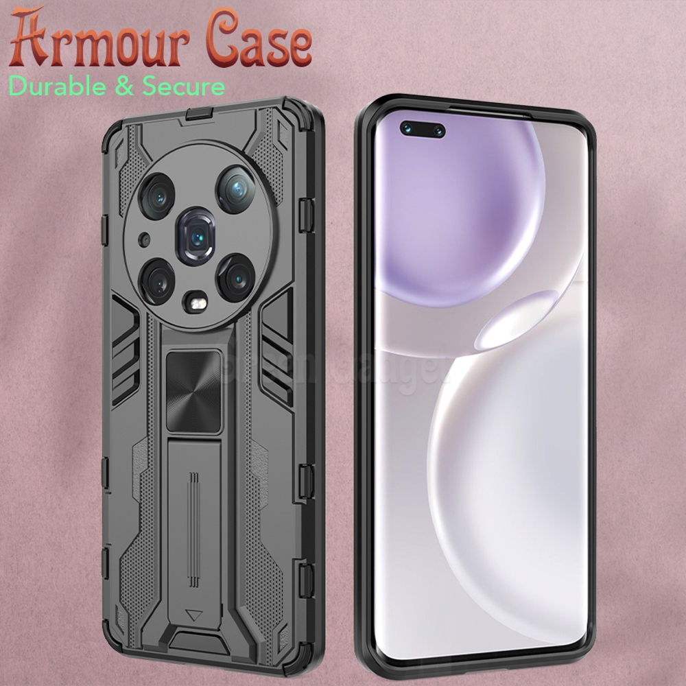 [Green Gadget] Honor Magic 4 Pro 5G Case Armour 360 Full Protection Cover Casing Kes Hard Keras ...