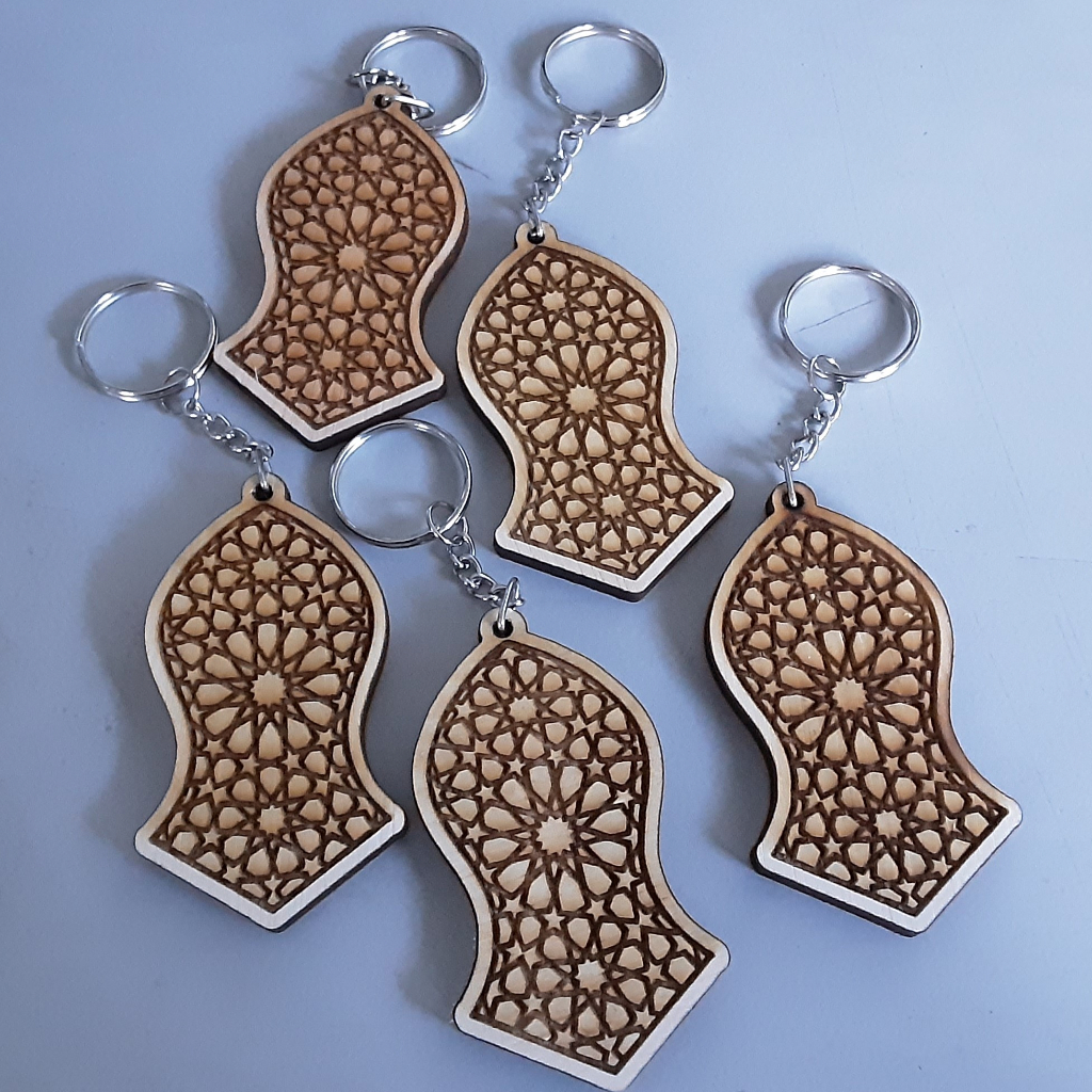KEYCHAIN CAPAL VIRAL | WOOD MATERIAL MULTIPLE DESIGN | Shopee Malaysia