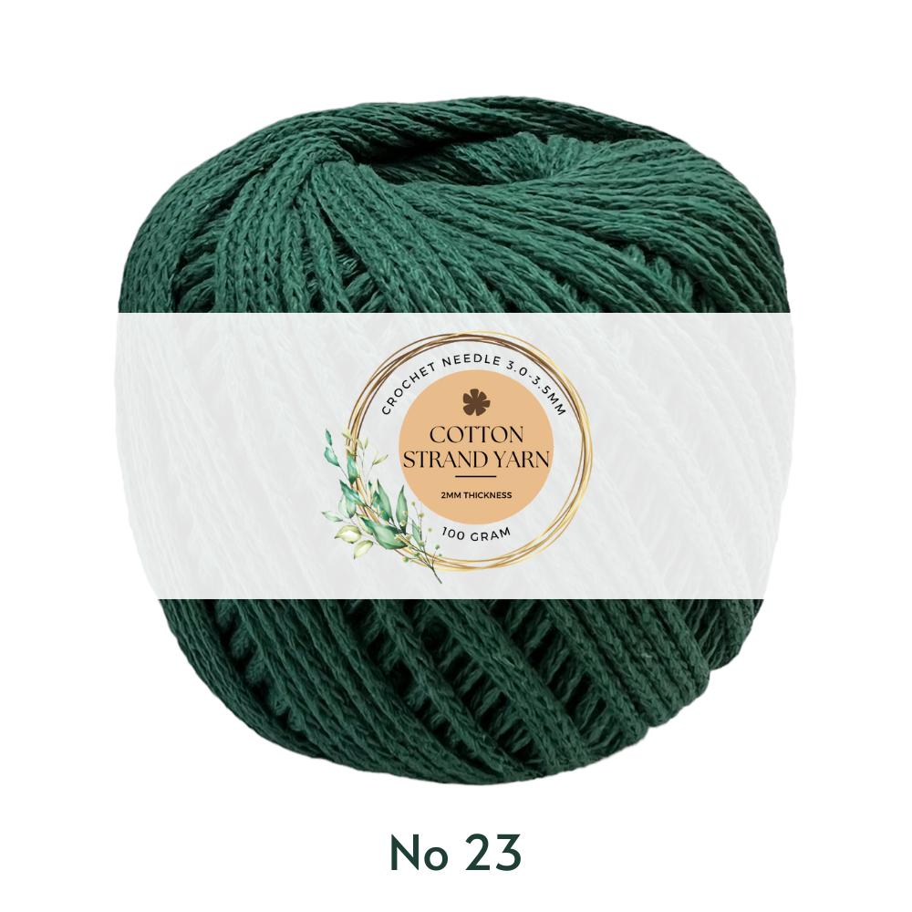 42 Color 100g 2mm Cotton Strand Yarn Hollow Cotton Yarn Benang Crochet ...