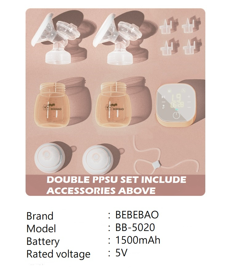 【🎁 FREE ADAPTER 】Limited NEW COLOR - ORIGINAL BEBEBAO DOUBLE ELECTRIC ...