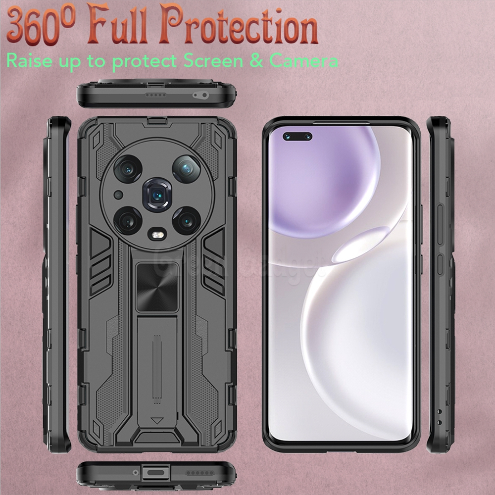[Green Gadget] Honor Magic 4 Pro 5G Case Armour 360 Full Protection Cover Casing Kes Hard Keras ...