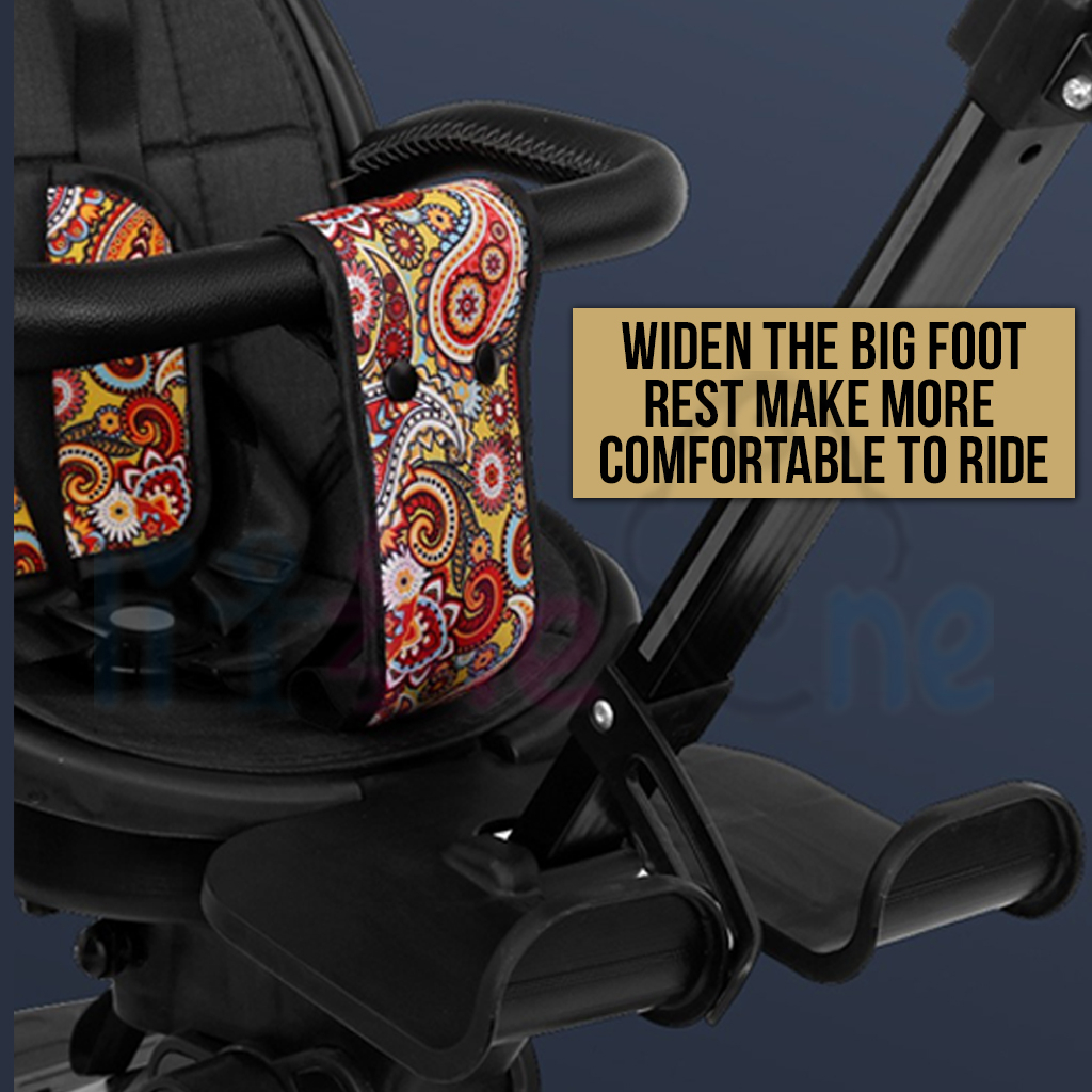 LOB V11 2 Way Magic Stroller (Flat Recline 175 Degree) 360 Rotation ...