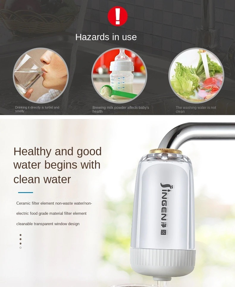 Faucet Tap Filter Sink Purifier Water Filter Dispenser Kitchen Penapis ...