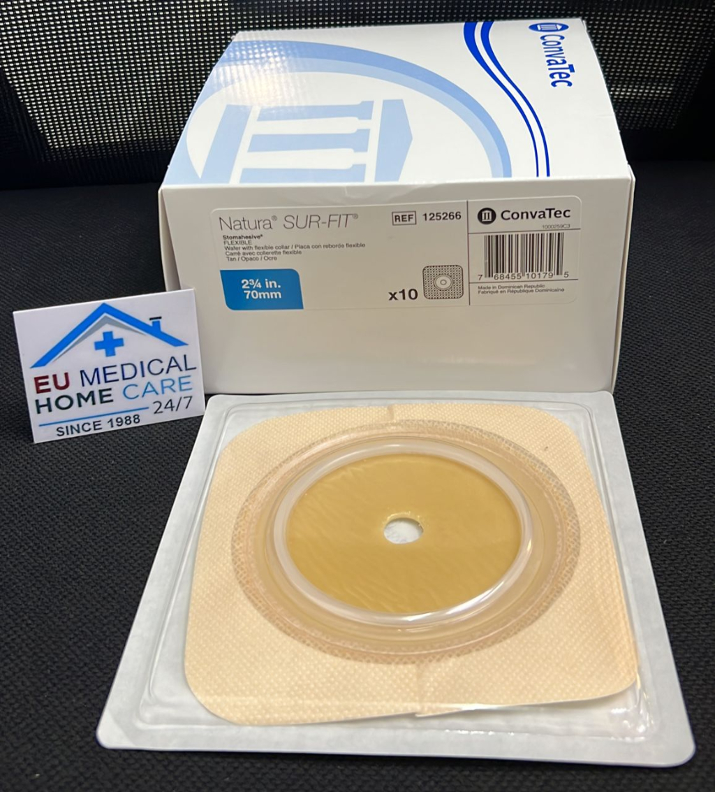 125266 - Convatec Surfit Natura Stomahesive Flexible Wafer 70mm Sur-fit ...