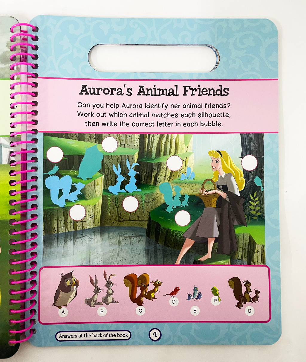 Disney Princess Wipe Clean Activity Book with Pen for Kids to Draw ...