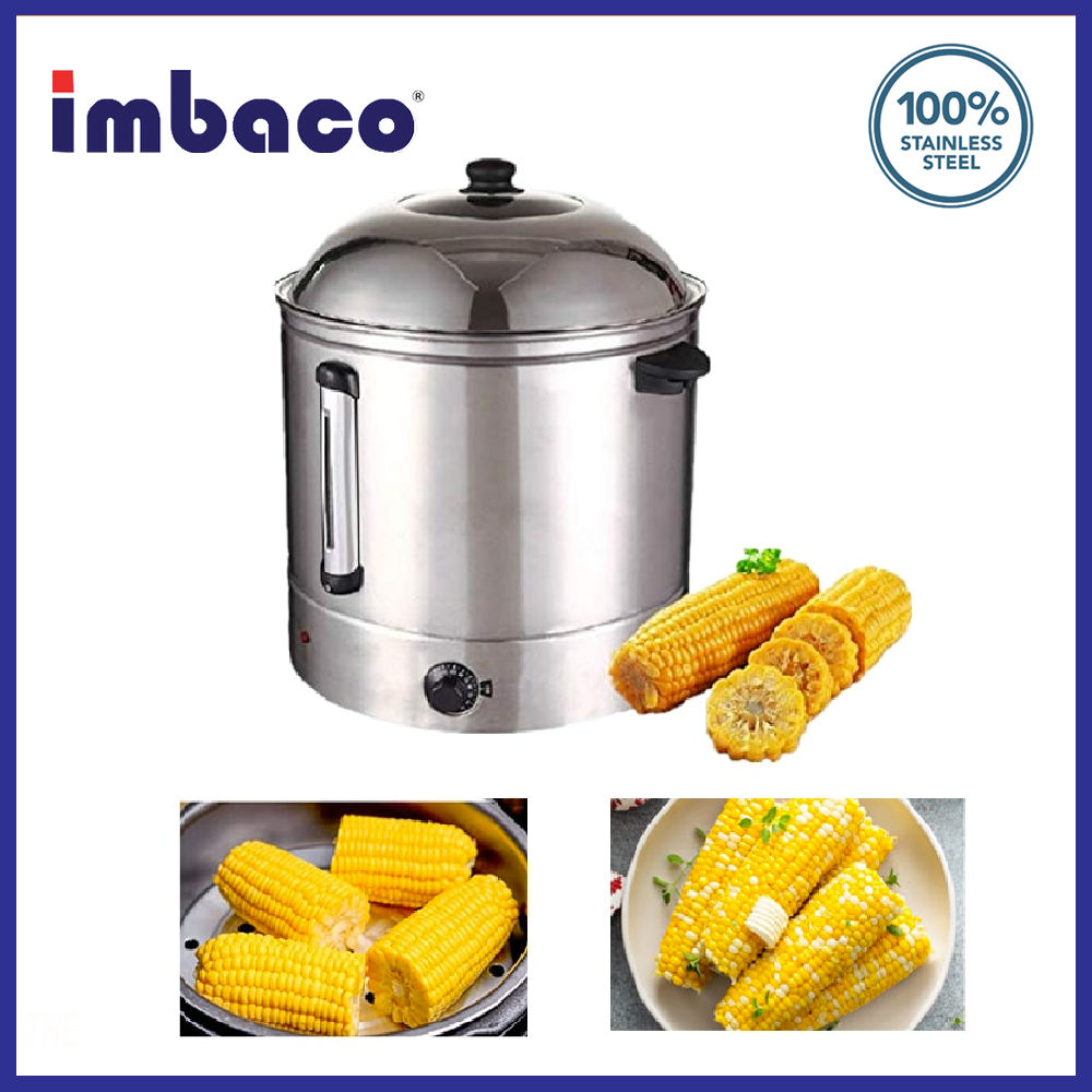 [ BUATAN MALAYSIA ] IMBACO Stainless Steel Commercial Electric Corn ...