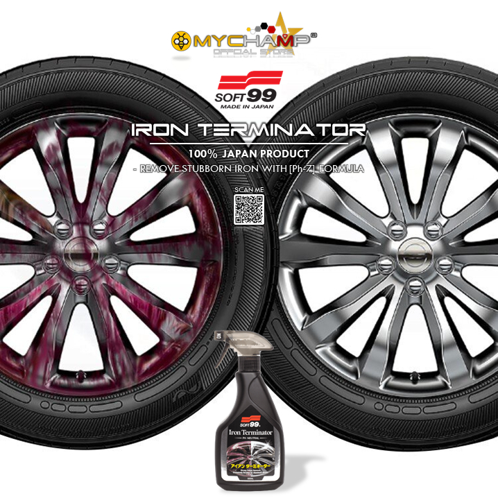 Soft 99 | Soft99 Iron Terminator 500ML - sport rim wheel cleaner iron ...