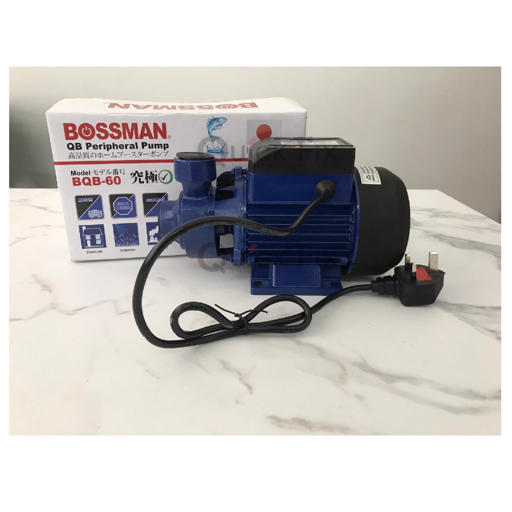 QuickFix [NEW] BOSSMAN BQB-60 & BPS168L Automatic Self-Priming ...