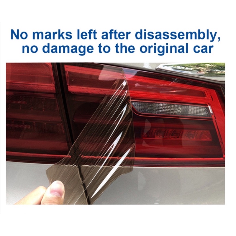 PPF wrapping Tinted headlamp taillamp fog lamp Self Healing TPH Paint ...