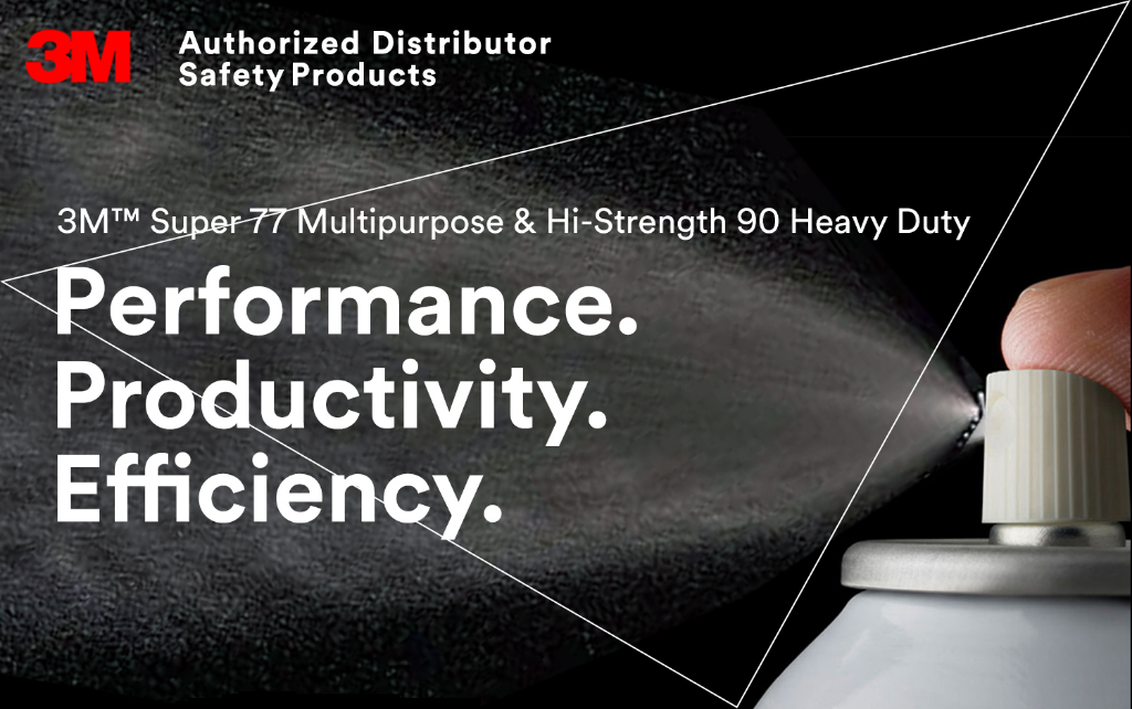 3M Super 77 Multipurpose Adhesive Spray 375g Hi-Strength 90 Heavy Duty ...