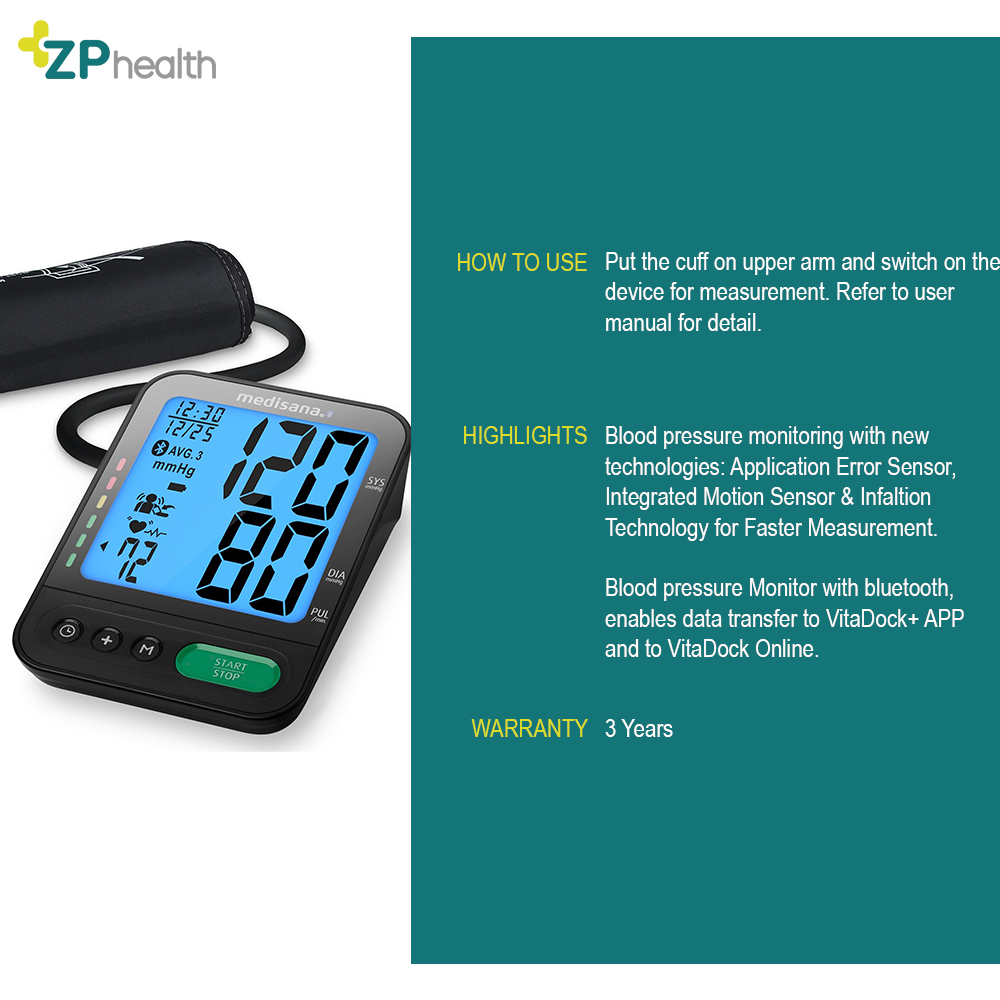 MEDISANA BU 580 CONNECT BP MONITOR | Shopee Malaysia