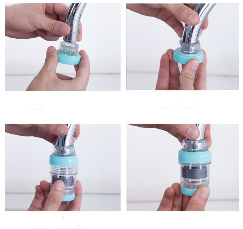 Water Pipe Tap Filter Penapis Air Paip 厨房自来水过滤器 | Shopee Malaysia
