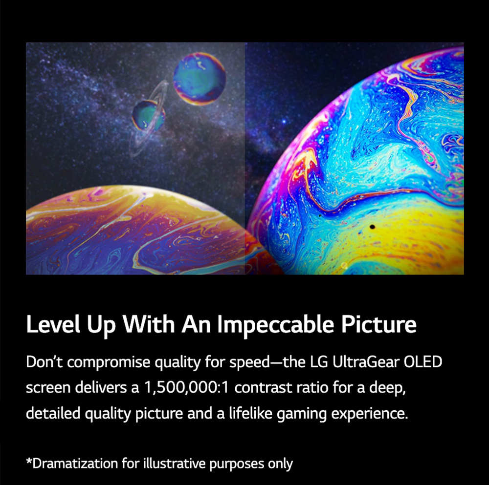 LG UltraGear OLED Gaming Monitor (27"/QHD/240Hz Refresh Rate/.03ms ...