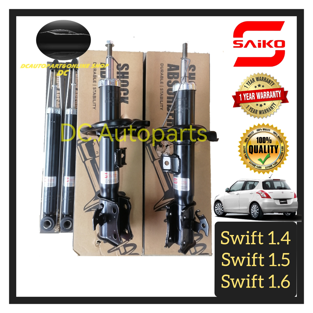 SAIKO SHOCK ABSORBER SUZUKI SWIFT SWIFT 1.4 AZH414 FZ82 ZC72S ZC32S 1.6 ...