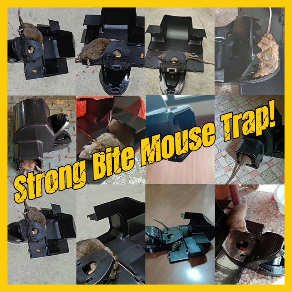 ⚡️ COD ⚡️ Upgraded Reusable& High Speed Instant Kill Mouse Trap Snap ...