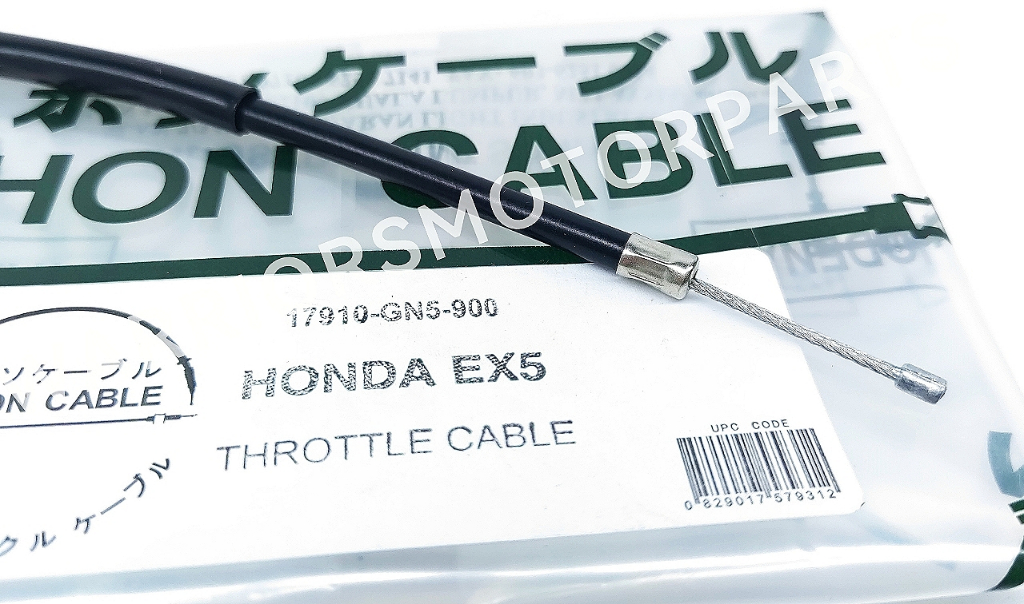 HONDA EX5/EX5 DREAM/EX5 OLD [NIHON] THROTTLE CABLE ASSY CABLE THROTTLE ...