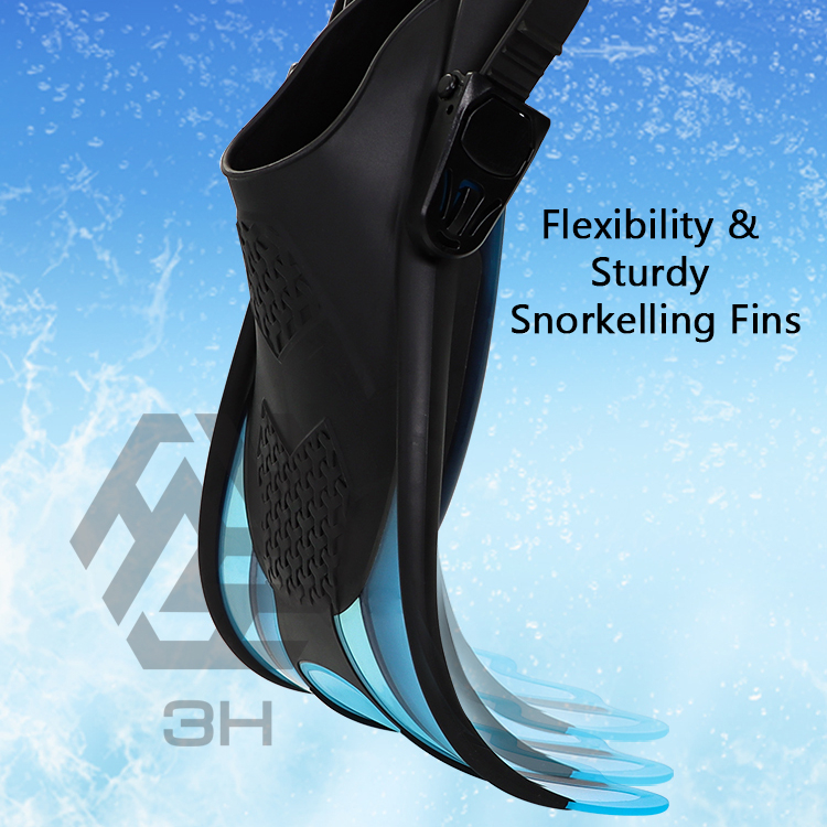 3H Sirip Renang Snorkeling Swimming Fin Snorkeling Fin /Short Fins ...