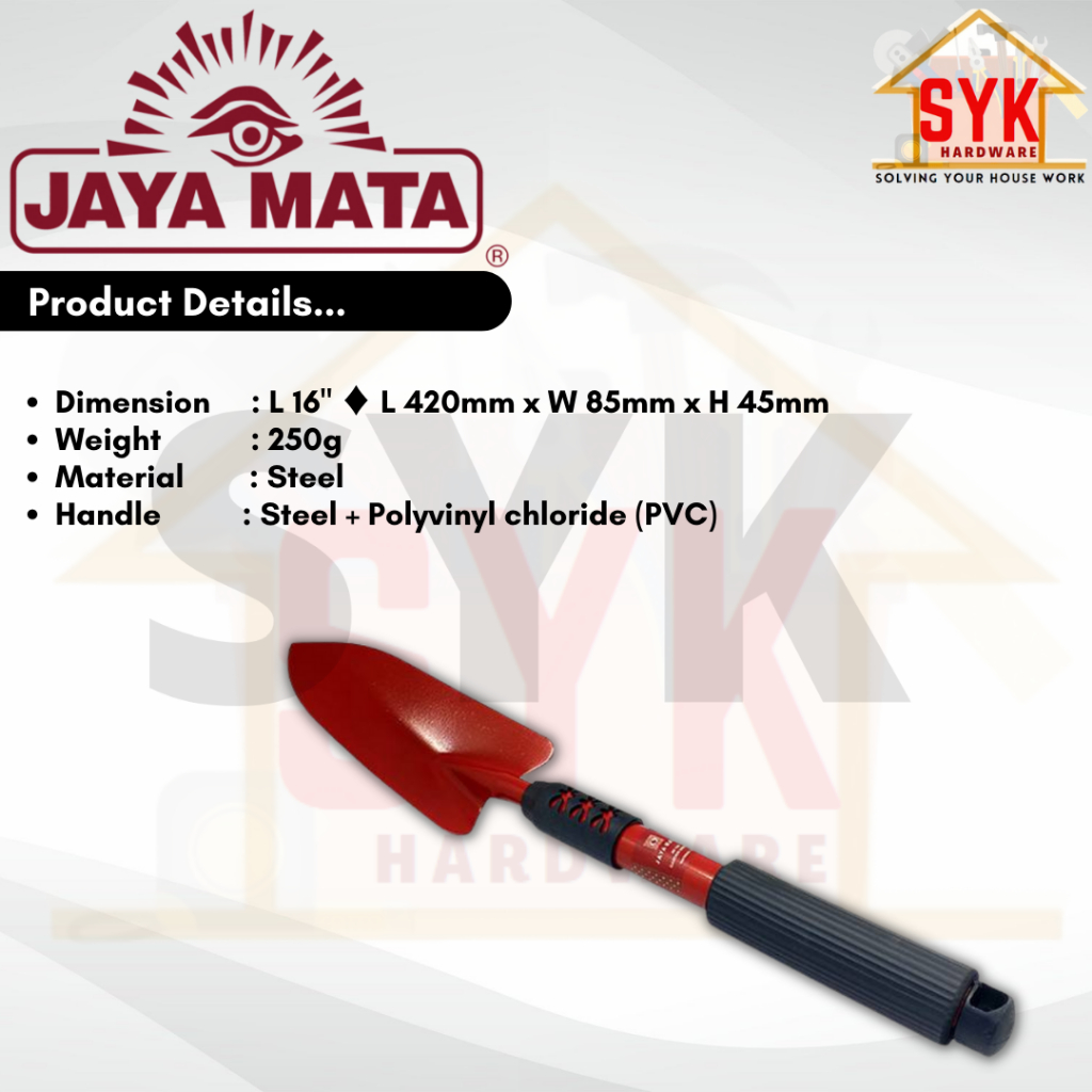 SYK Jaya Mata JM166 16 Inch Garden Shovel Garden Tools Penyodok Tanah ...