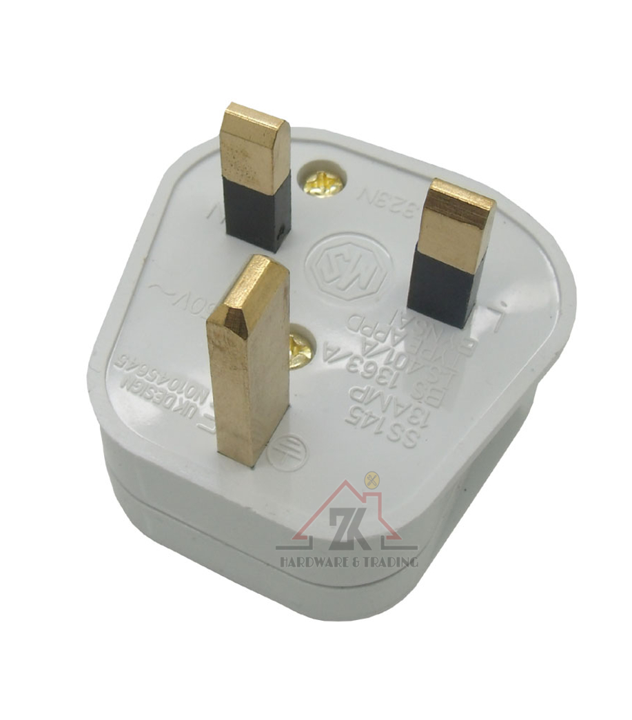 [SIRIM APPROVED]Heavy Duty 3 Pin Plug Top Machinery Industrial 13A 15A ...