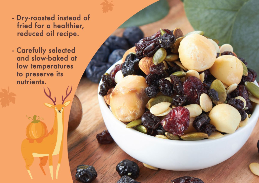 Signature Market Macadamia Berries Trail Mix (Bulk Pack) (450g ...