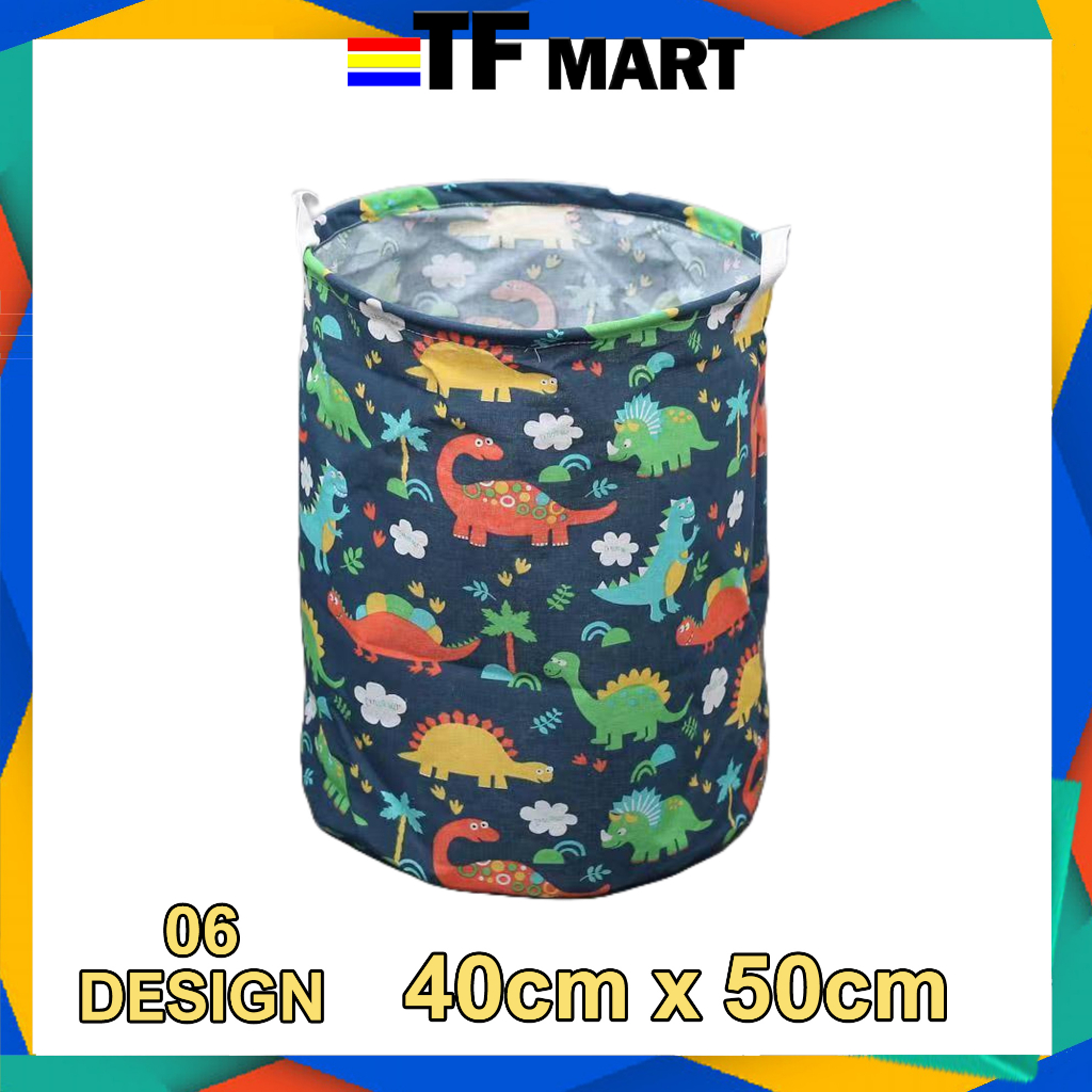 TFMART (BIG SIZE 80L) Laundry Basket Bag Bakul Baju Kain Laundry Dobi ...