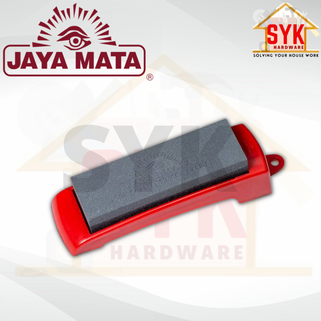 SYK Jaya Mata JM137 6 Inch Combination Sharpening Stone Knife Sharpener Natural Whetstone Batu ...