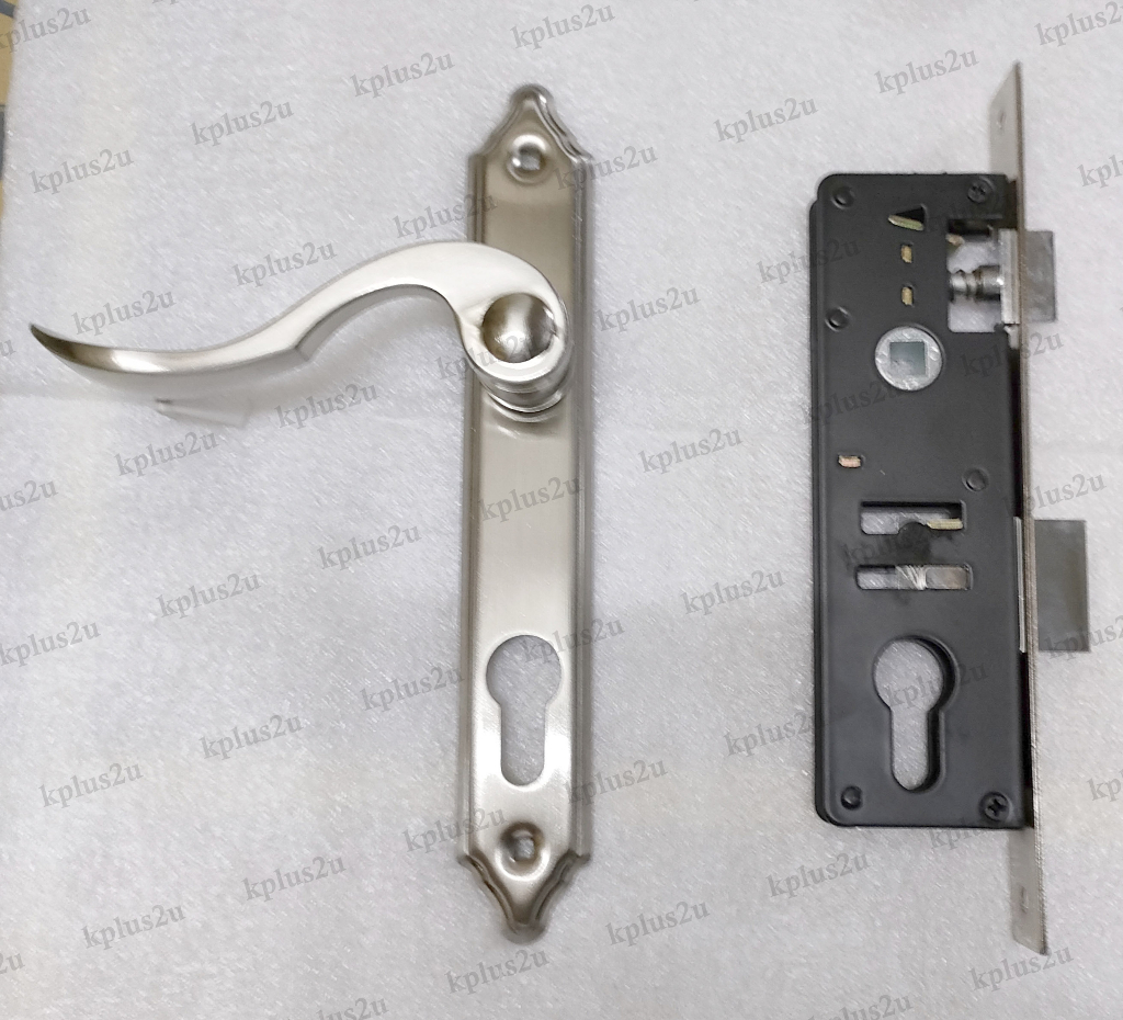 Stainless Steel Grill Door Lock Lever Mortise Lock Iron Door Aluminum ...