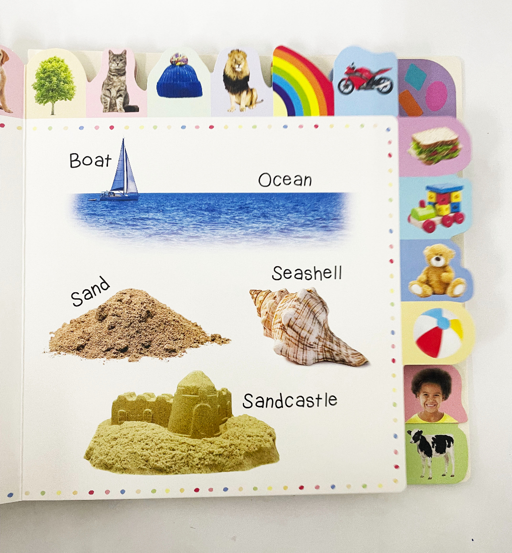 My First 100 Words Board Book For Toddlers & Preschool Kids To Learn ...