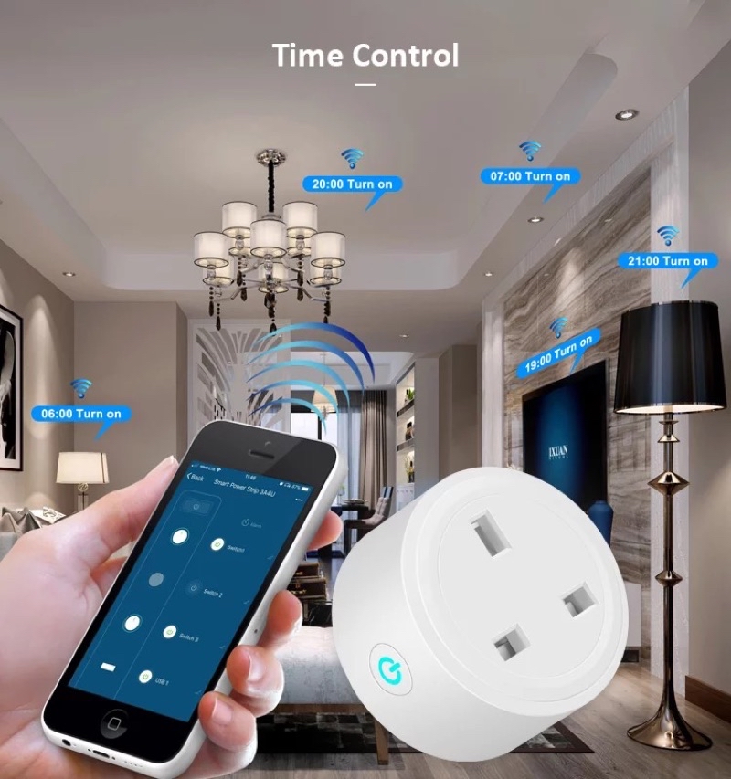 🔥READY STOCK🔥 Smart Plug / Timer Plug Smart life Tuya WIFI Smart Plug ...