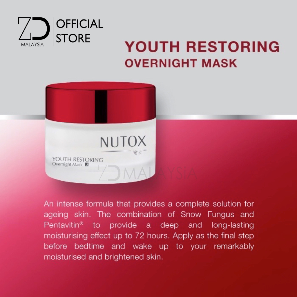 NUTOX YOUTH RESTORING CLEANSING OIL/FOAM/GEL/TONER/LOTION/SERUM ...