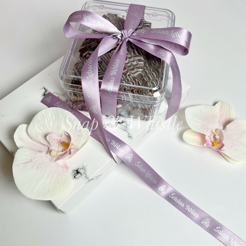 [PROMOTION] 1 Meter Reben Selamat Hari Raya Exclusive Ribbon Decoration ...