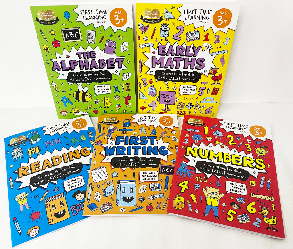 First Time Learning Complete Work Book Set for Kids (3+ ) to Learn ...