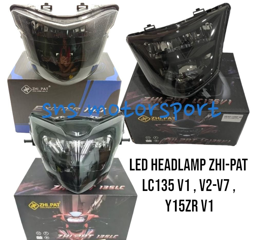 LAMPU LED LC135 V1 LAMPU LED Y15V1 LAMPU LED LC135 V2 LED HEAD LAMP LED LC V1 HEADLAMP LC135 ...
