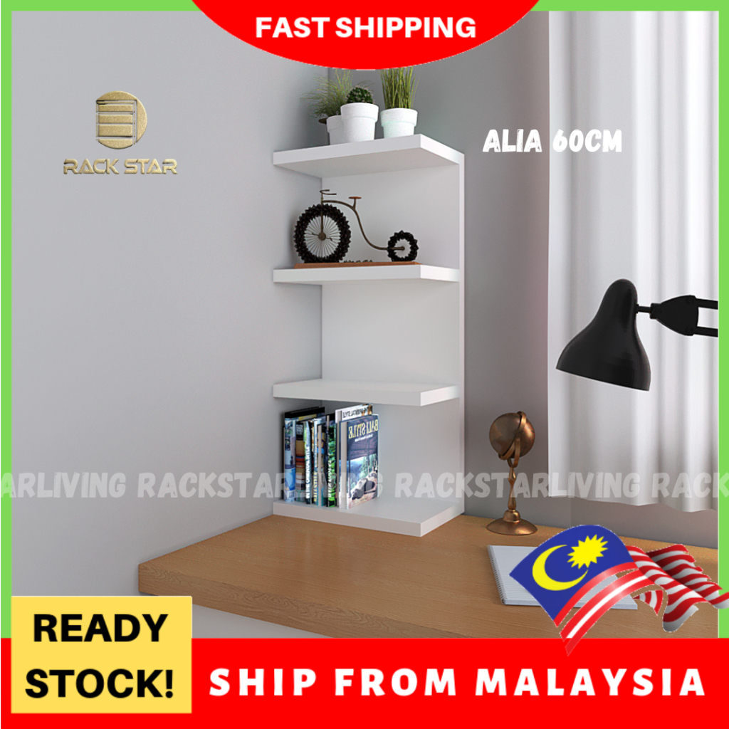 READYSTOCK Rak Putih Ala Ikea WHITE SHELF | Shopee Malaysia