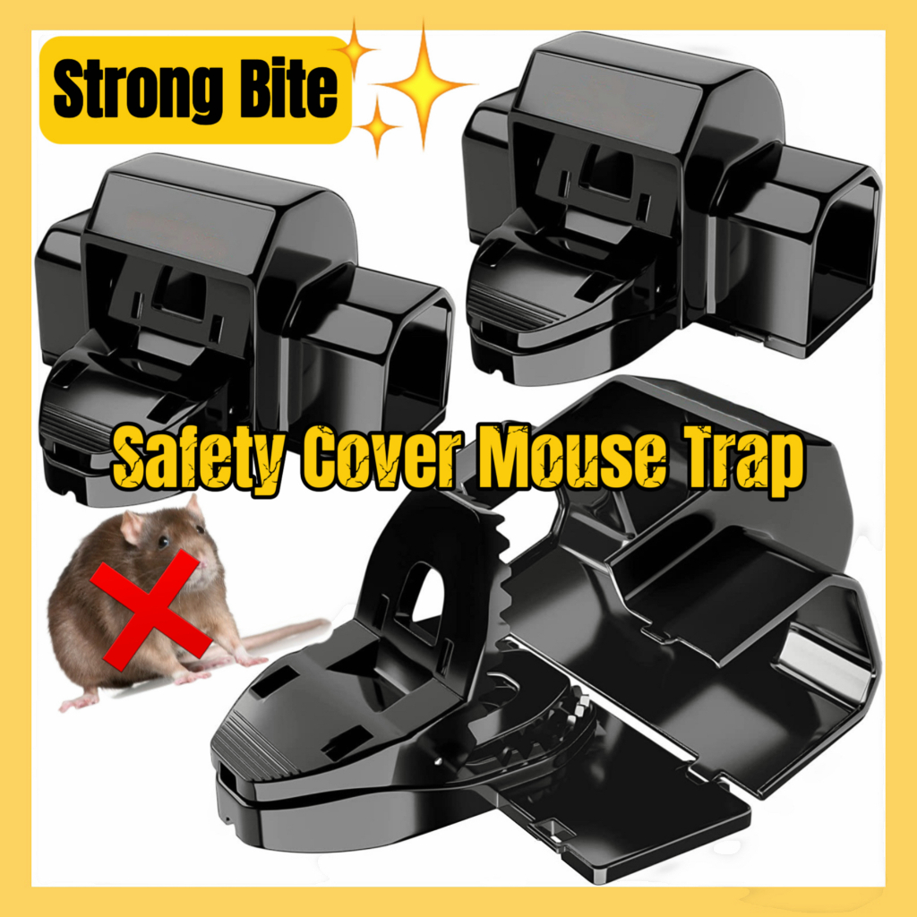 ⚡️ COD ⚡️ Upgraded Reusable& High Speed Instant Kill Mouse Trap Snap ...