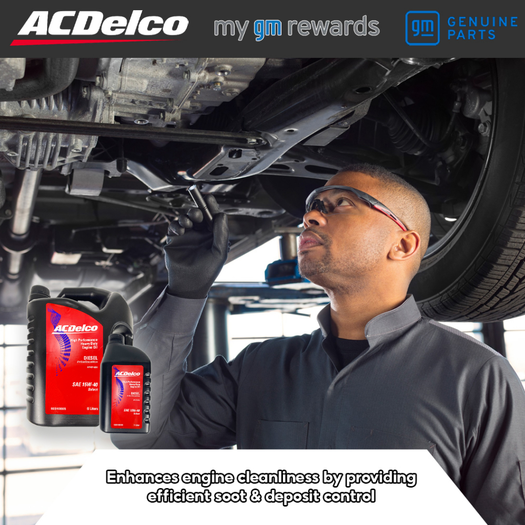 AC Delco High Performance Heavy Duty Engine Oil Diesel 15W40 API CF-4 ...