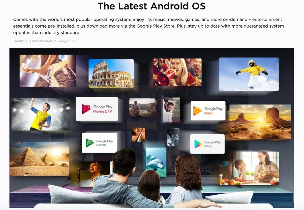 TCL 65"/55"/50"P615 4K UHD HDR 10 ANDROID 9.0 AI GOOGLE ASSISTANT SMART ...