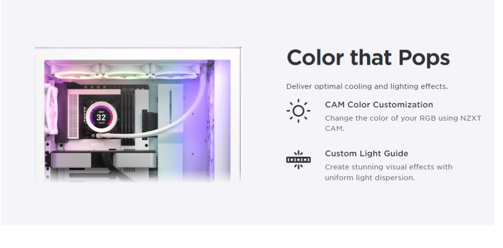 NZXT F Series F120/F140 RGB Duo F120 RGB Core F120Q 120mm/140mm PWM ...